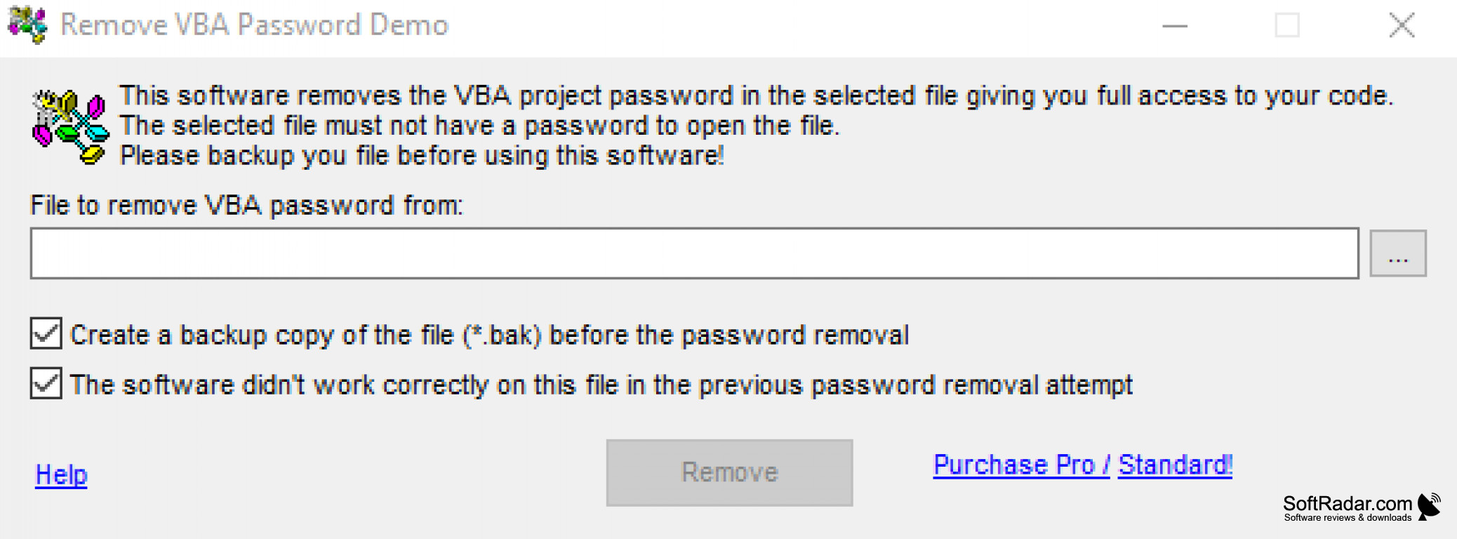 Remove VBA Password 4 8 31 Herunterladen